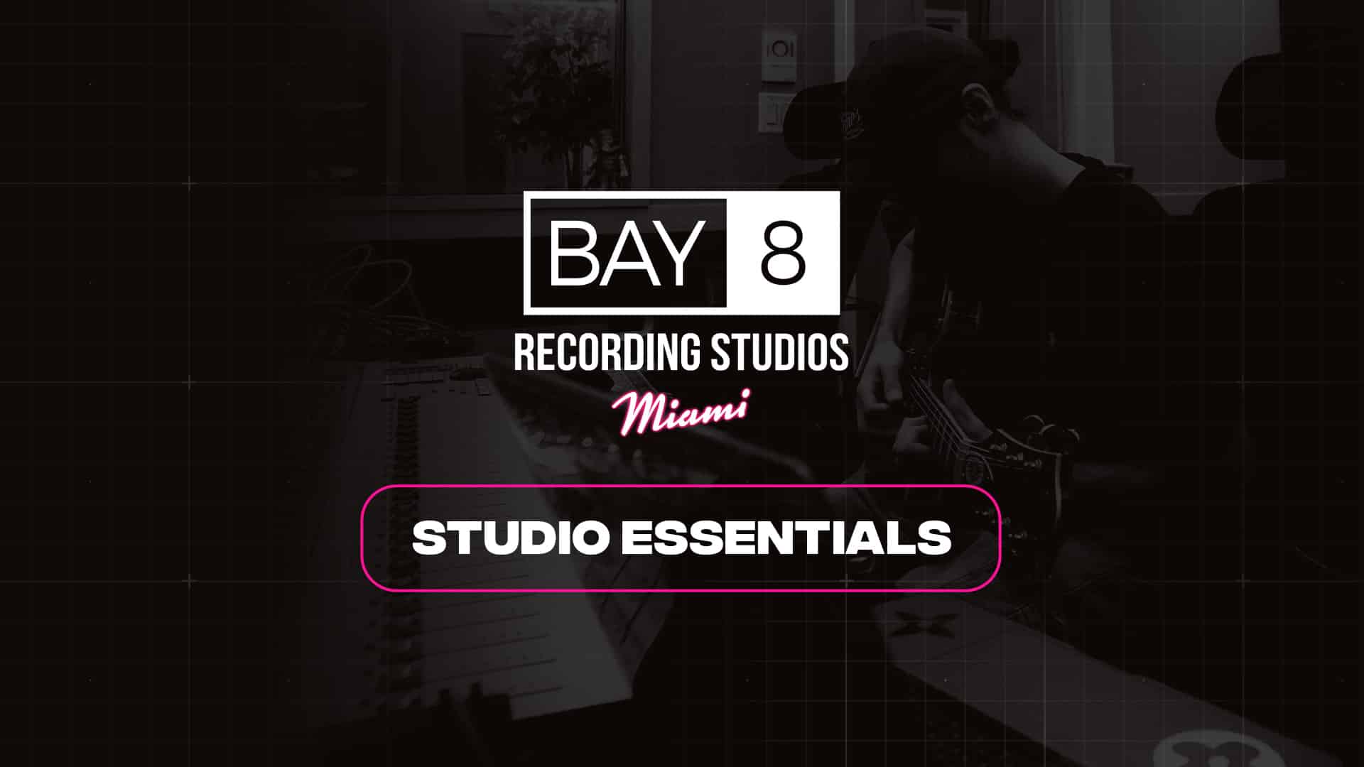 Studio Essentials - WiFi, Food, Amenities & More at Bay Eight Studios ...
