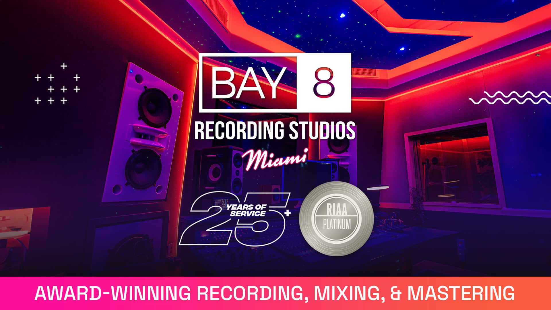 Recording Studio Miami — 24/7 Access, 99+ Hit Records