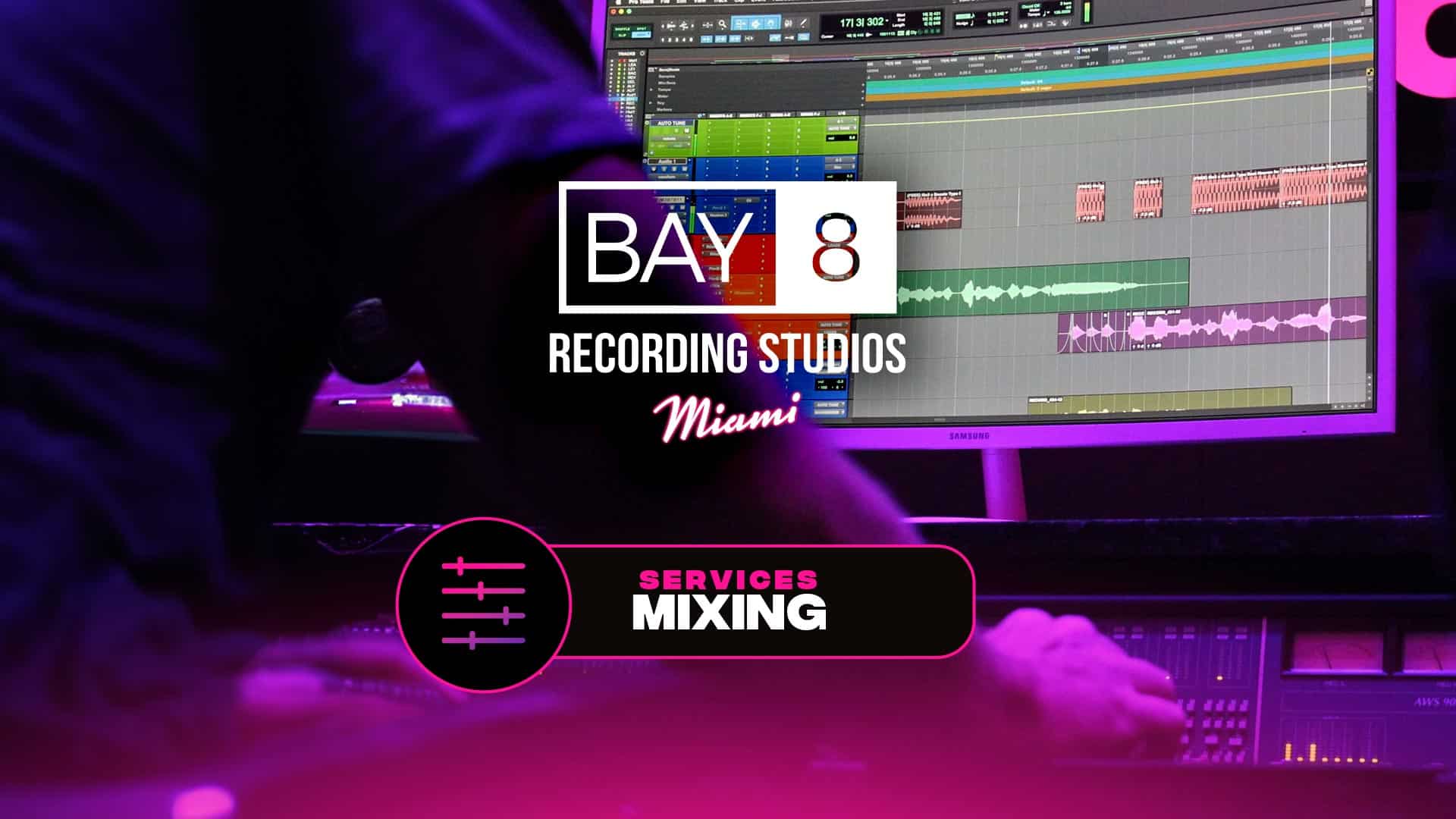#1 Mixing Studio Miami — Pro Sound, 24/7 Access