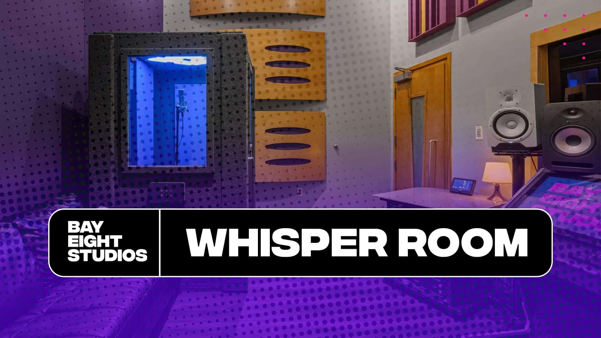 Whisper Room - An Intimate Recording Experience | Bay Eight Recording ...